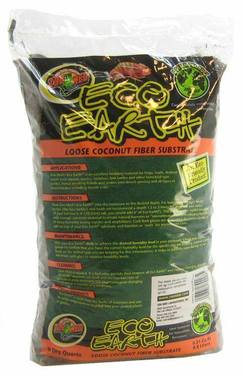 Zoo Med Eco Earth Loose Coconut Fiber Substrate | The Creature Room