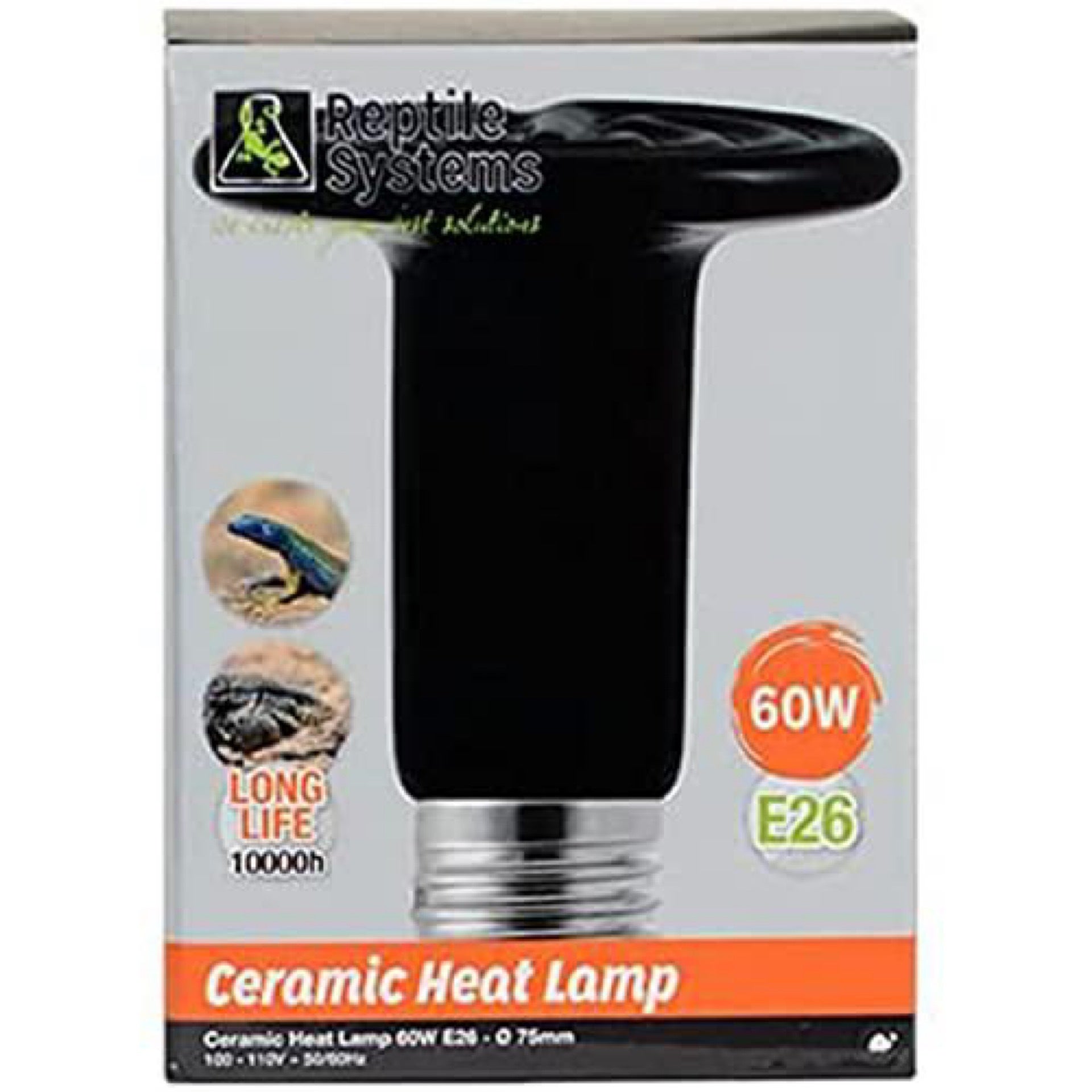 Reptile Systems Ceramic Heat Lamp | The Creature Room